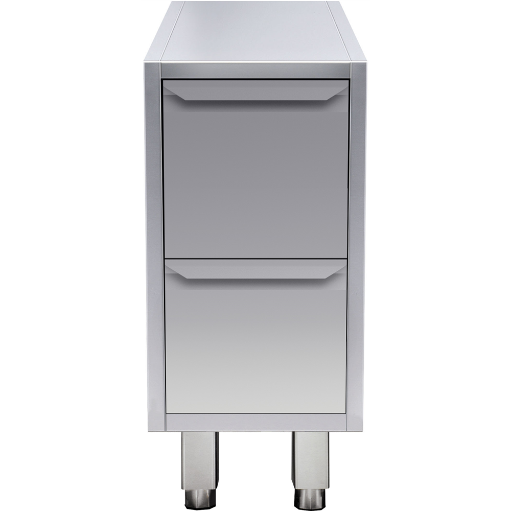Modular Preparation 400 mm Ambient Unit with 2 Drawers (121821 ... Modular Preparation 400 mm Ambient Unit with 2 Drawers (121821 ...