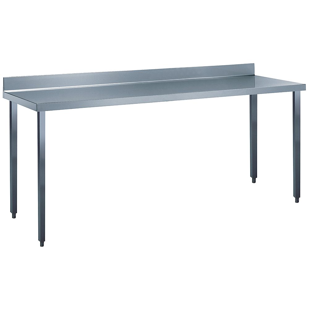 Standard Preparation 2400 mm Work Table with Upstand and underframe ...