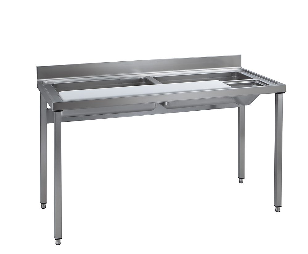 Standard Preparation 1600 mm Vegetables Processing/Washing Table with ...