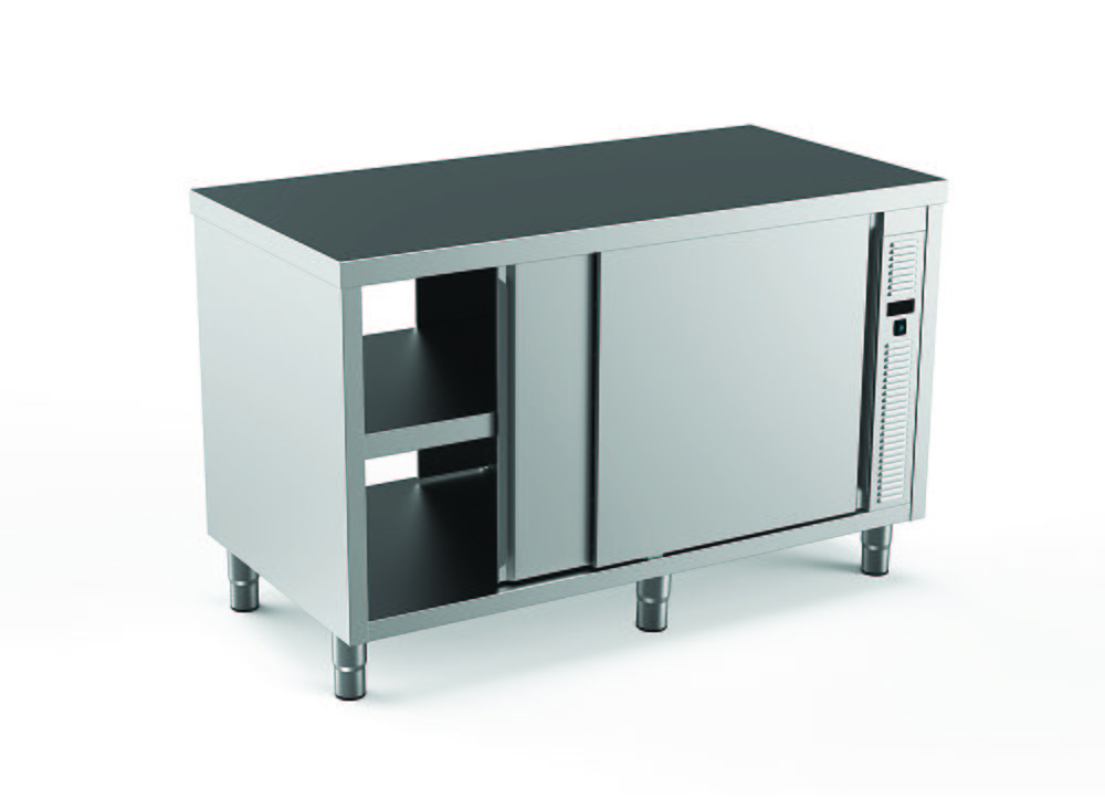 Standard Preparation 2000 mm Ventilated Hot Passthrough Cupboard with ...