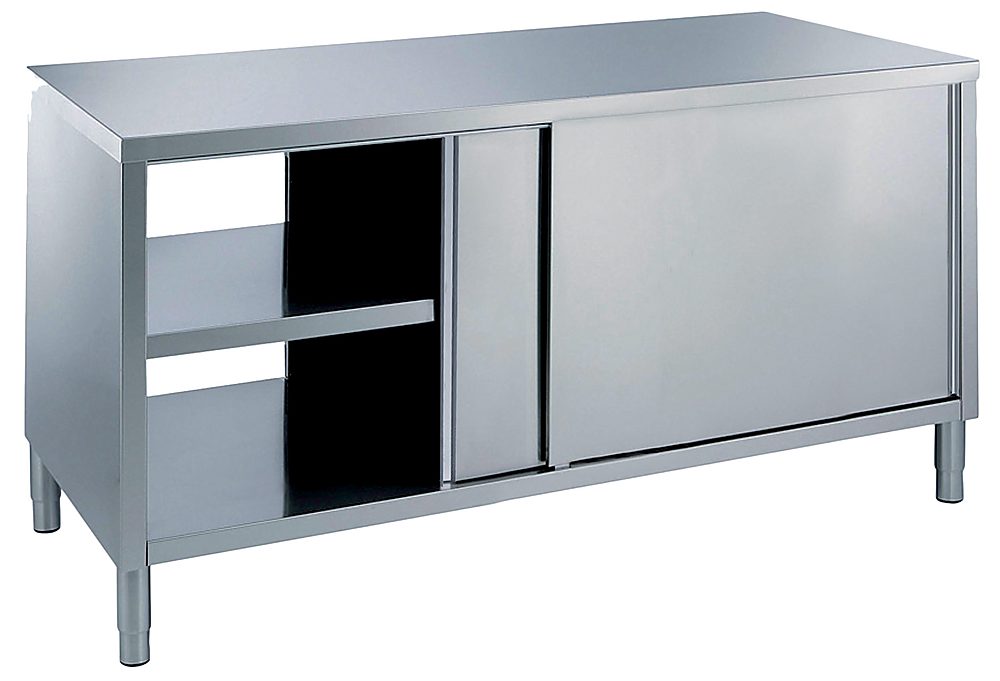 Standard Preparation 1400 mm Passthrough Worktop Cupboard with Shelf ...