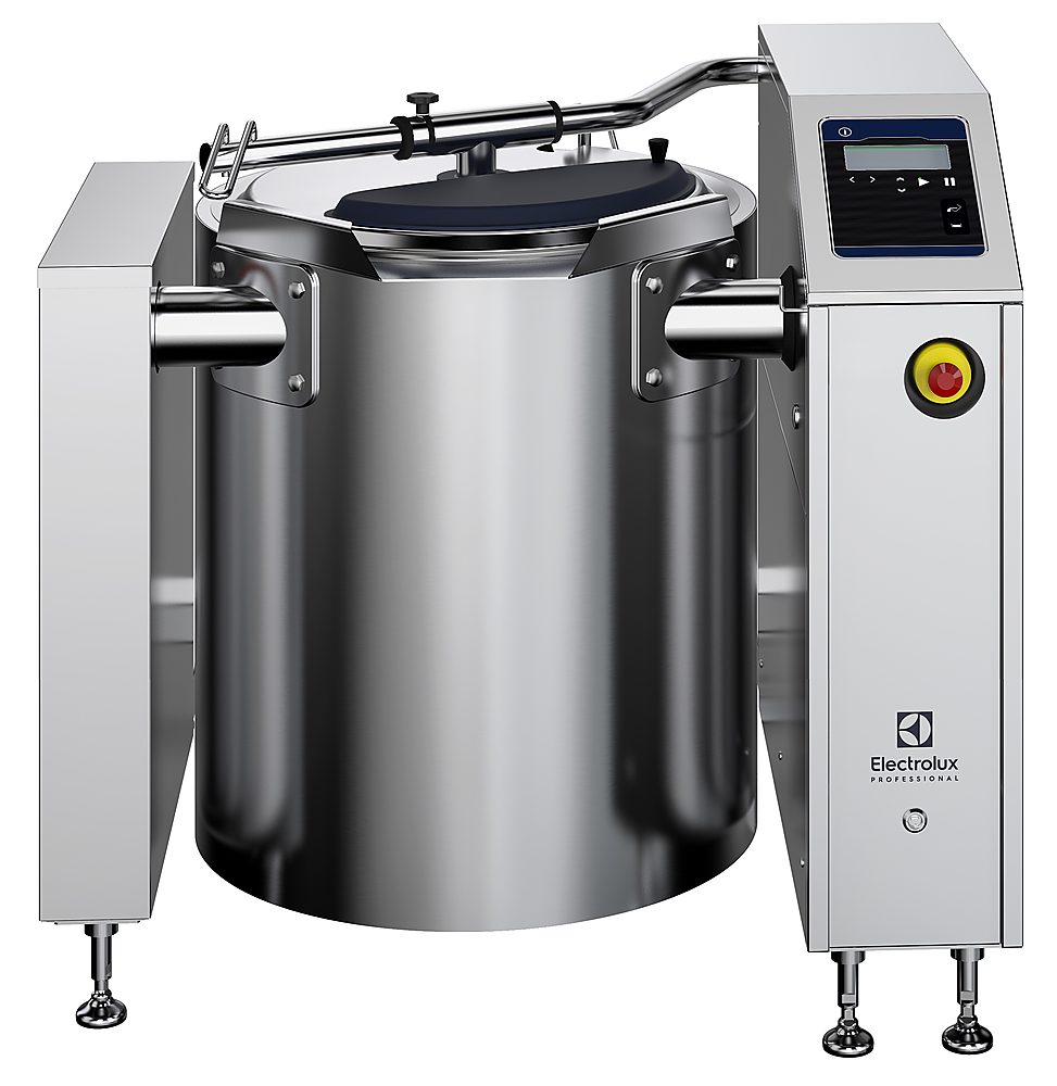 High Productivity Cooking Smart Electric Boiling Pan 100lt, 600mm ...