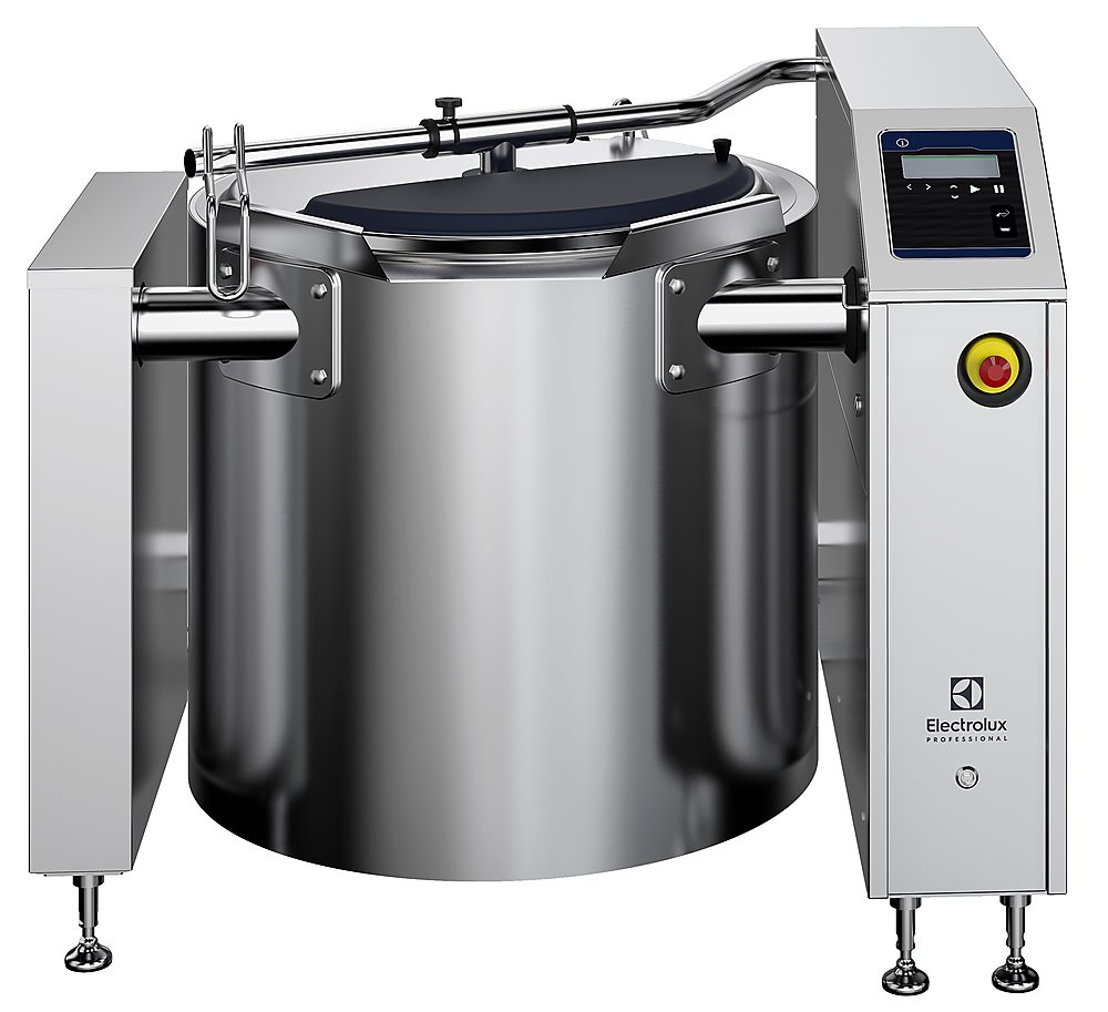 High Productivity Cooking Smart Electric Boiling Pan 200lt, 600mm ...