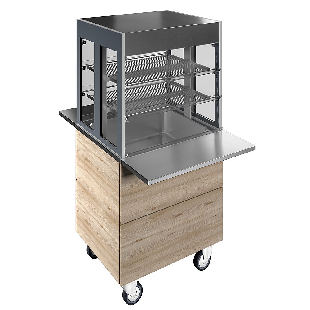 Flexy Compact Refrigerated well on cupboard with refrigerated display ...