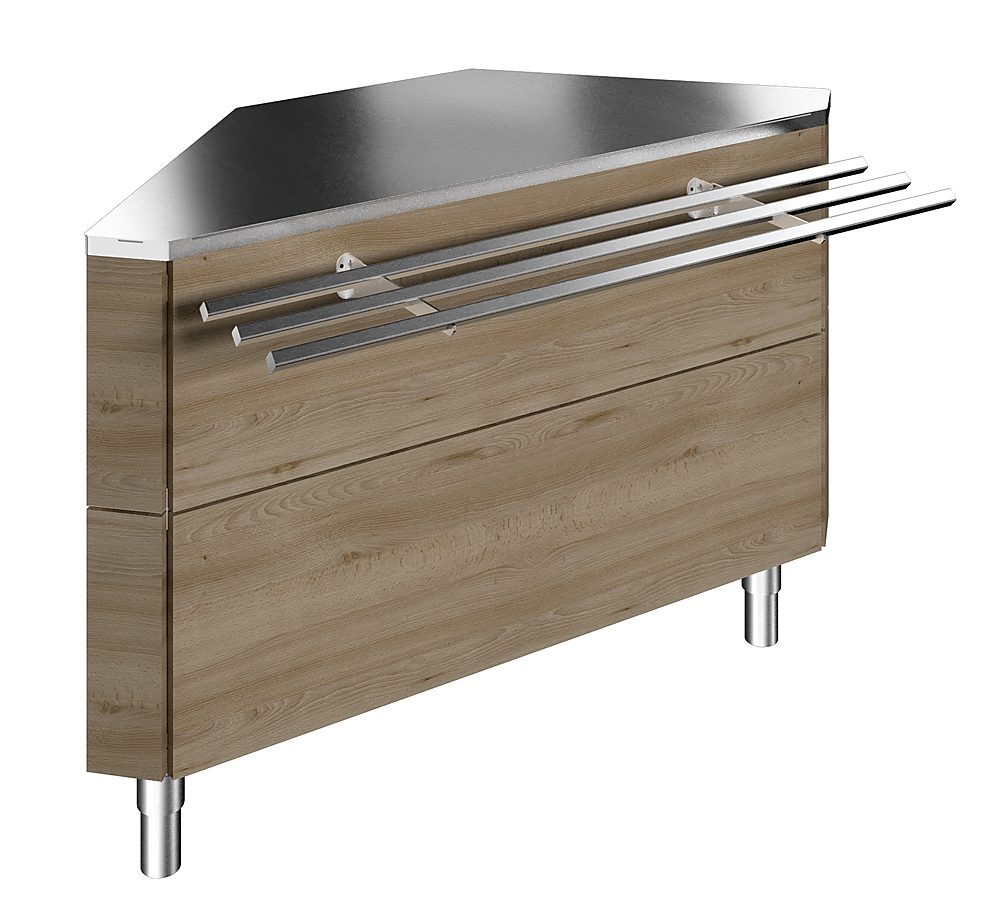 Flexy Compact Corner unit (90 degrees) with one stainless steel tubolar ...