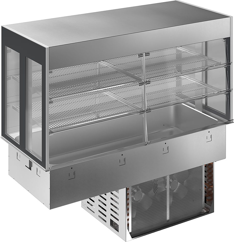Drop-In Drop-in refrigerated well with refrigerated display, compact ...