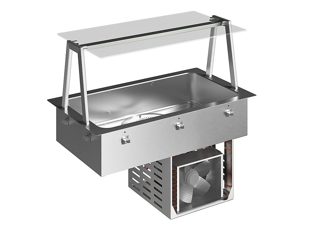 Drop-In Drop-in refrigerated well, static with fan (3 GN container ...