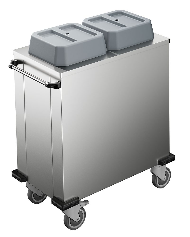 Service Trolleys Plate Dispenser Trolley, 2 cylinders - Ø180-300 mm ...