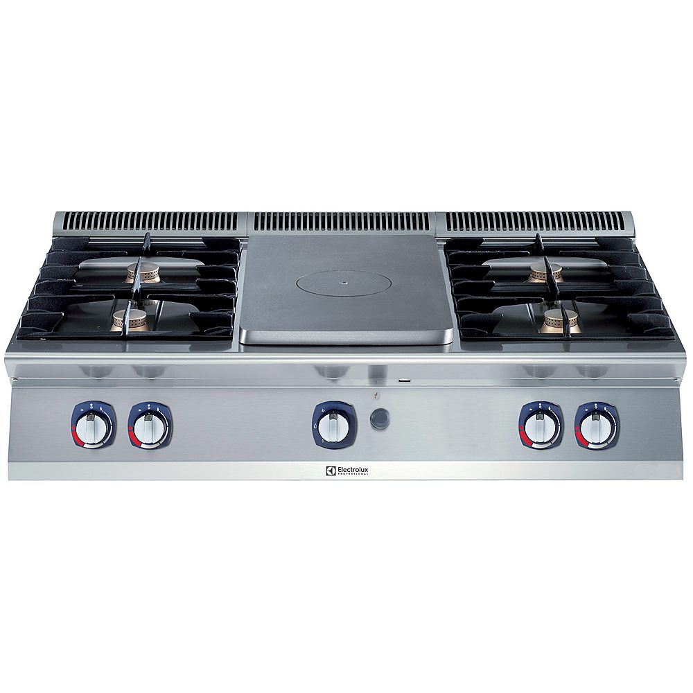 Modular Cooking Range Line 700XP Gas Solid Top with 4 Burners (371012 ...