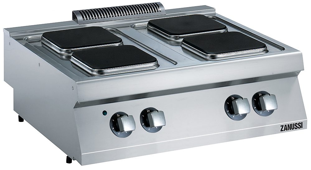 Modular Cooking Range Line EVO700 4-Hot Square Plates Electric Boiling ...