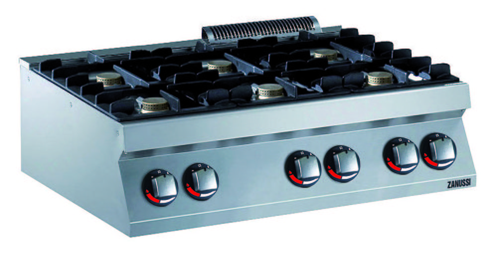 Modular Cooking Range Line EVO700 6-Burner Gas Boiling Top (372150) | LUUS