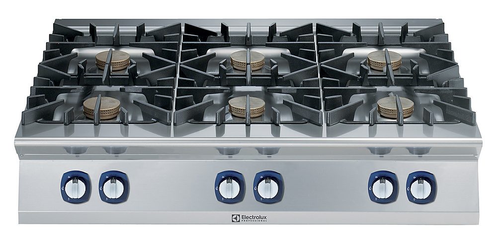 Modular Cooking Range Line 900XP 6-Burner Gas Boiling Top, 7.5 kW ...