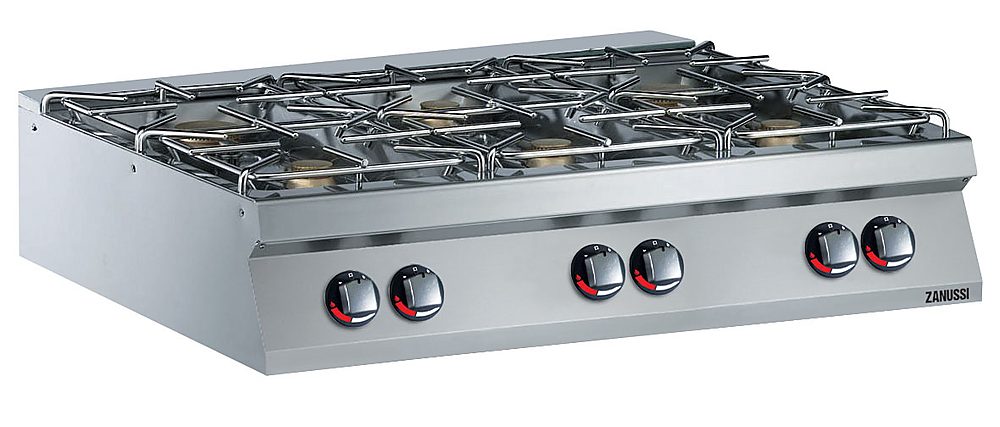 Modular Cooking Range Line EVO900 6-Burner Gas Boiling Top, 10 kW ...