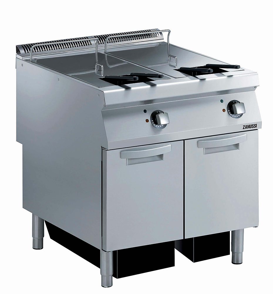 Modular Cooking Range Line EVO900 Two Wells Electric Fryer 23 liter ...