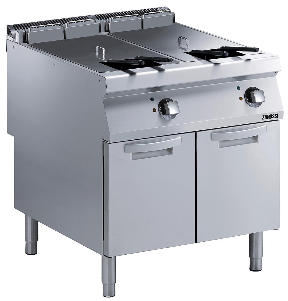 Modular Cooking Range Line EVO900 Two Wells Electric Fryer 18 liter ...