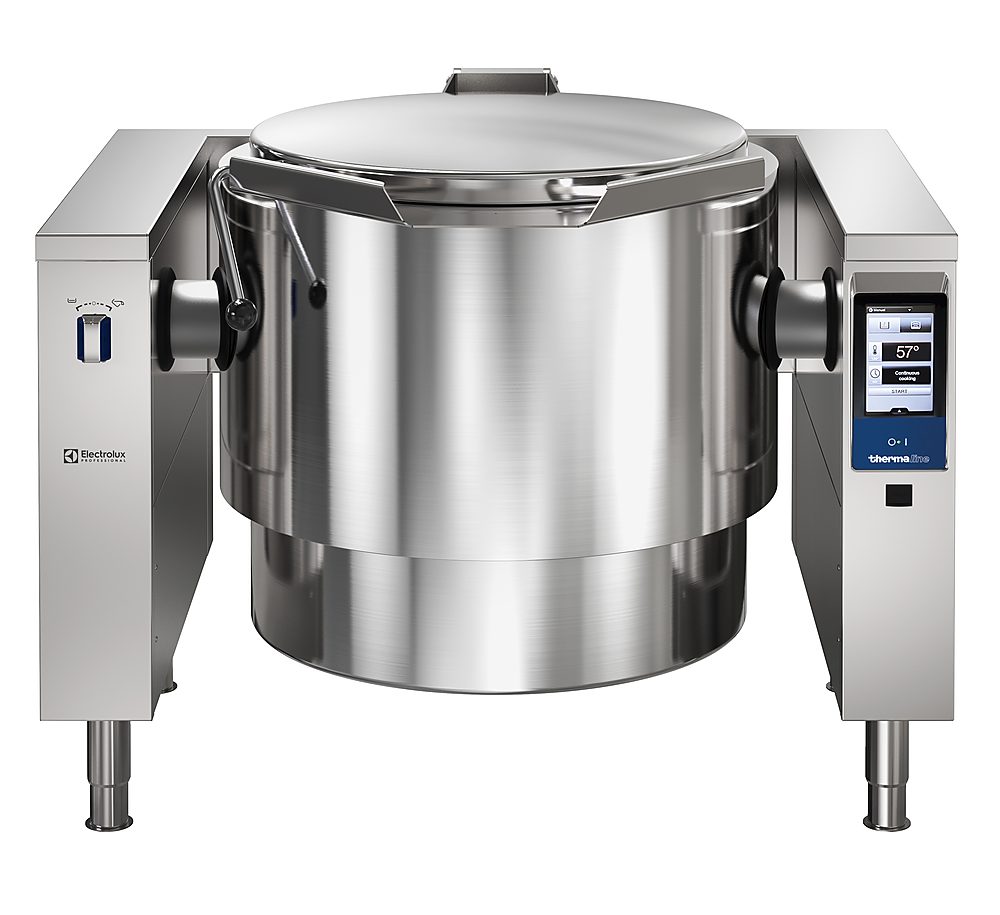 High Productivity Cooking Electric Tilting Boiling Pan, 150lt Hygienic ...