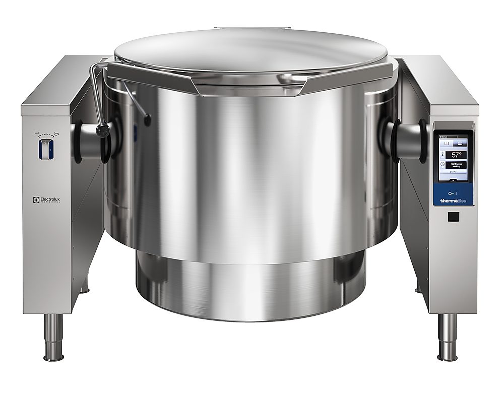 High Productivity Cooking Electric Tilting Boiling Pan, 300lt Hygienic ...
