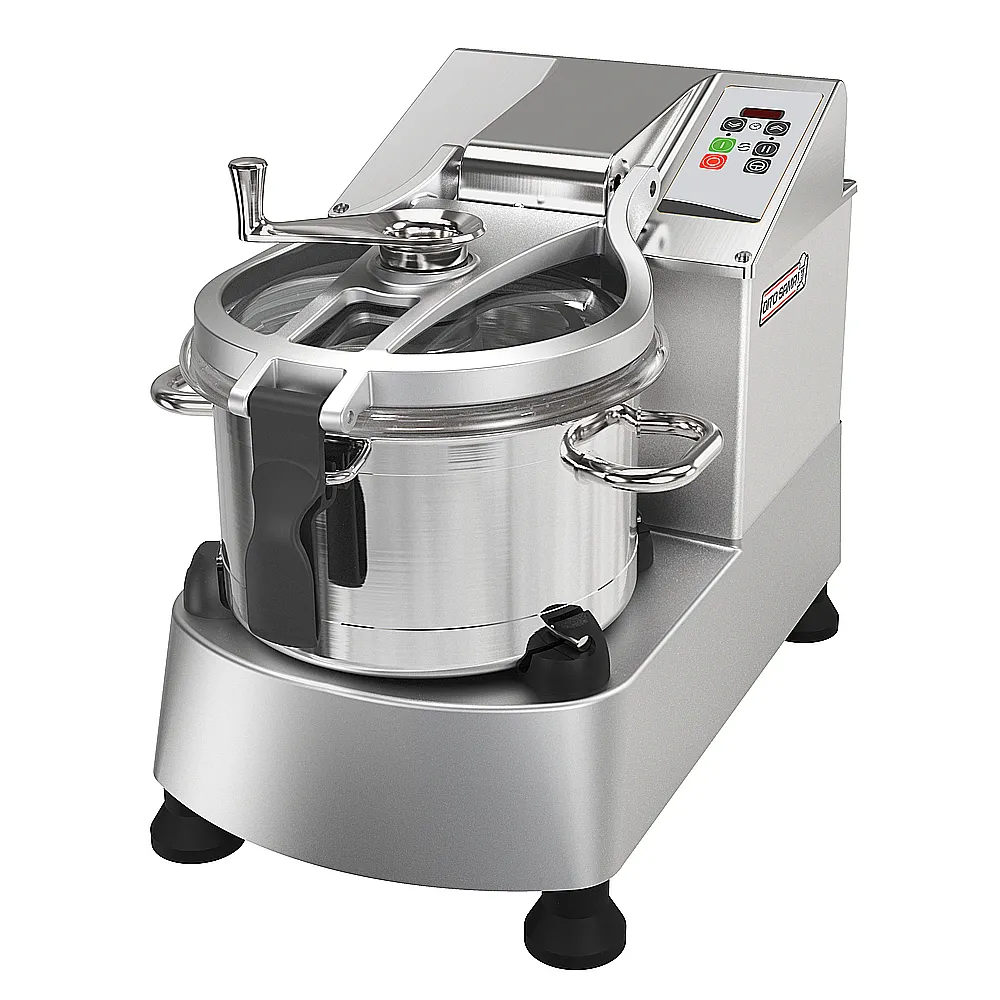 Food Processor Stainless Steel Cutter Mixer - 11.5 LT - 2 Speeds with ...