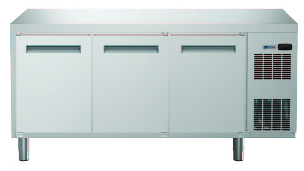 Digital Undercounter Refrigerated Counter - 3 Door (R290) with cooling ...