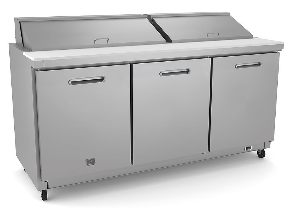 Refrigeration Equipment 3-Door Sandwich/Salad Prep Table 70" Long 18-1/ ...