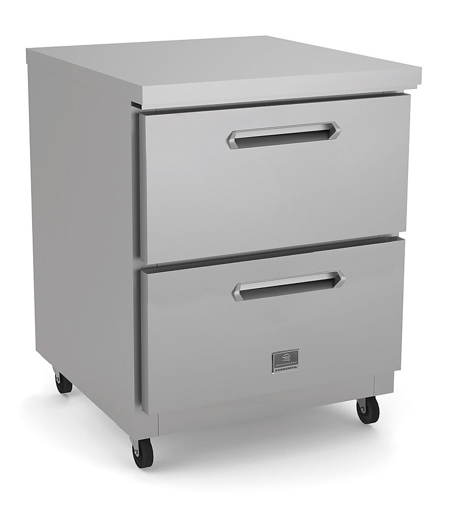 Refrigeration Equipment 2-Drawer Refrigerator Under Counter 27" Long ...