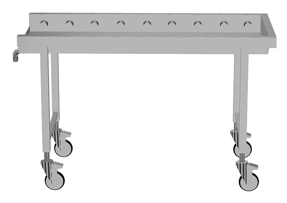 Handling System for Dishwasher Mobile roller conveyors (863054 ...