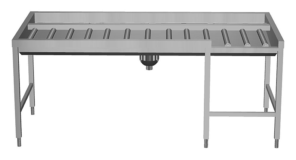 Handling System for Rack Type Manual Sorting Table, 4 Baskets - Right ...