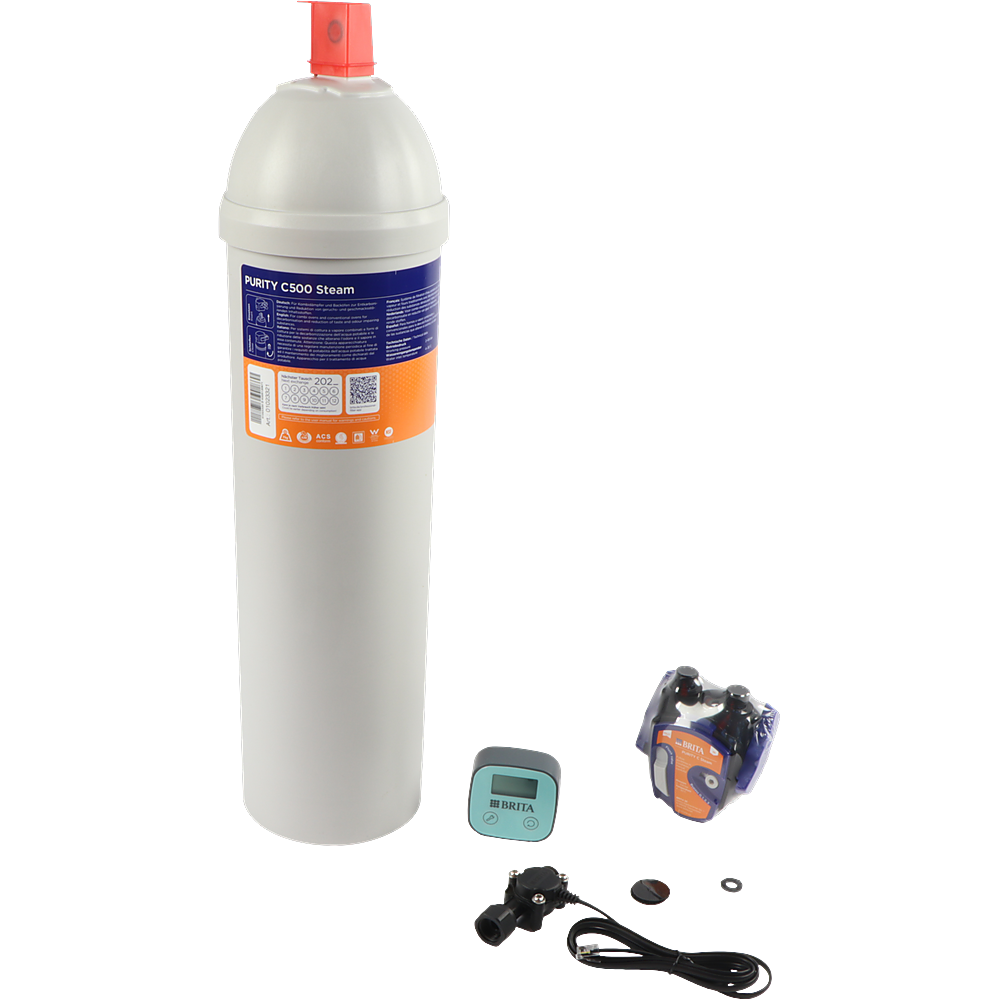 Cooking accessories Water filter with cartridge and flow meter for low ...