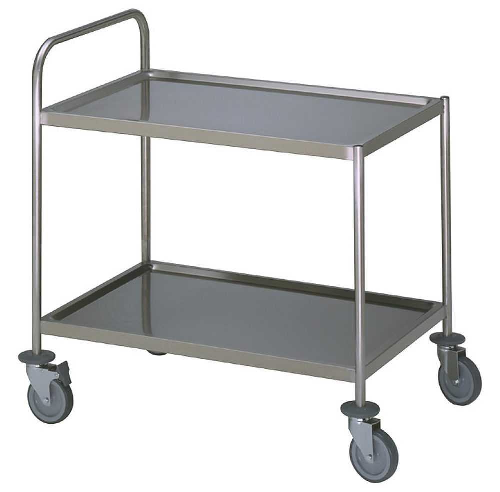Meal Distribution System 2 Tier Service trolley with 1 handle 600x800mm ...