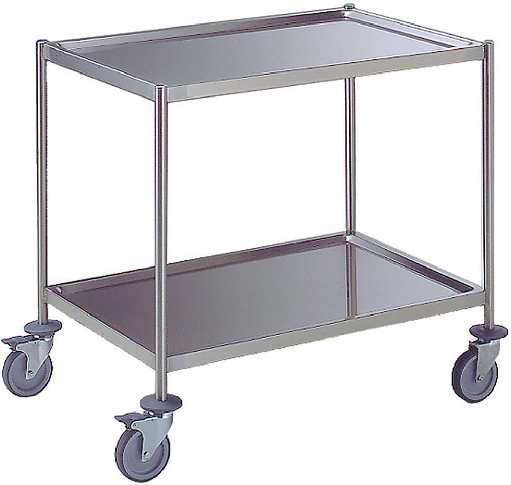 Service Trolleys 2 Tier Service Trolley 900 mm (361216) | Zanussi ...