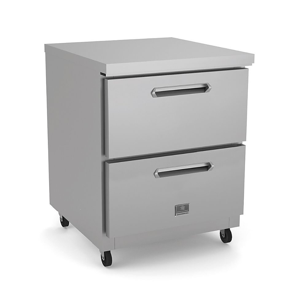 Refrigeration Equipment 2-Drawer Under Counter Refrigerator 27" Long 32 ...