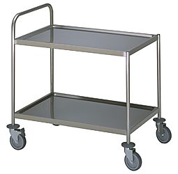 Meal distribution trolleys
