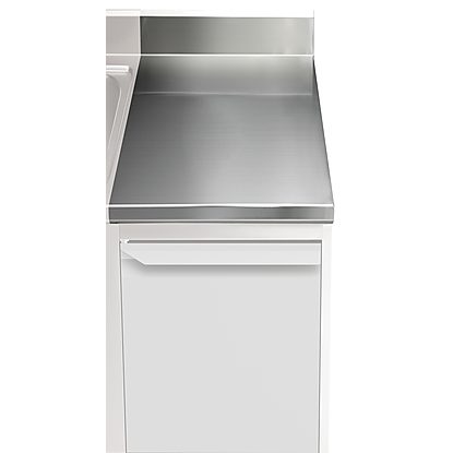 Modular Preparation 600 mm Work Top with Upstand (121132) | Electrolux ...
