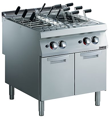 Modular Cooking Range Line EVO900 Gas Pasta Cooker, 2 Wells, 40 litres ...