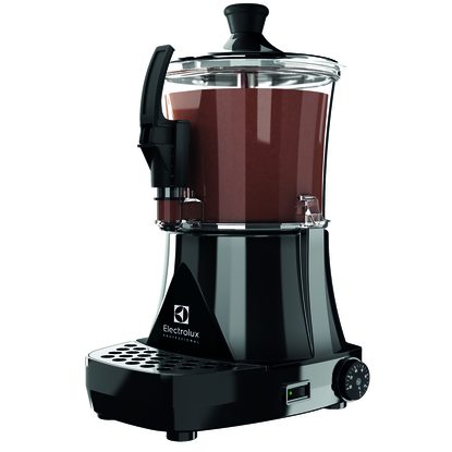 Beverage Dispensing System Hot Chocolate Dispenser, 3 L, black with UK ...