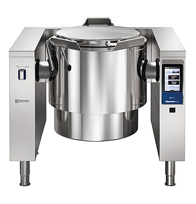 High Productivity Cooking Electric Tilting Boiling Pan, 60lt Hygienic ...