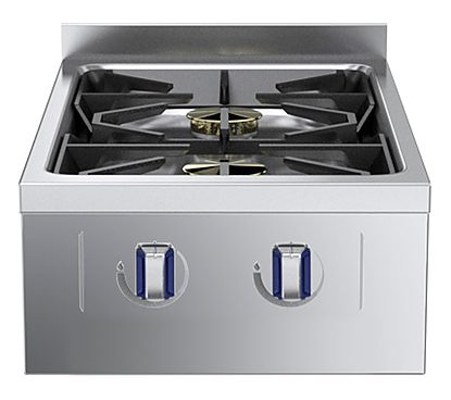 Modular Cooking Range Line thermaline 85 - 2-Burner Gas Top, 1 Side ...