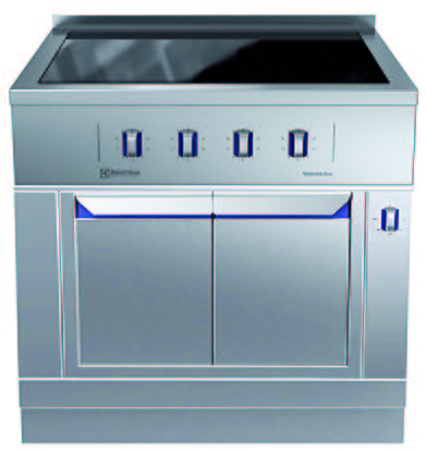 Modular Cooking Range Line thermaline 85 - 4 Zone Induction Top on ...