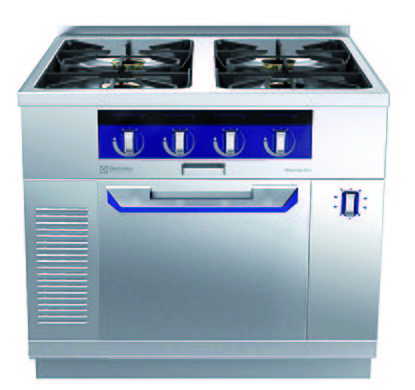 Modular Cooking Range Line thermaline 90 - 4-Burner Gas Top with ...