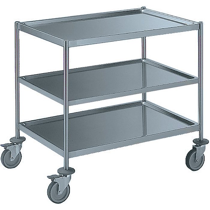 Service Trolleys 3 Tier Service Trolley 900 mm (361218) | Zanussi ...