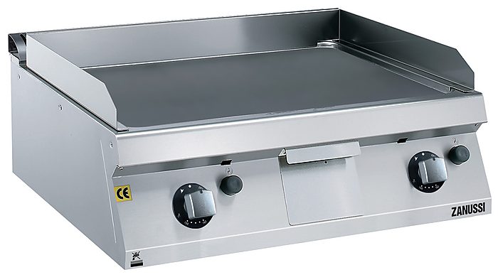 Modular Cooking Range Line EVO700 800mm Gas Fry Top, Smooth Brushed ...