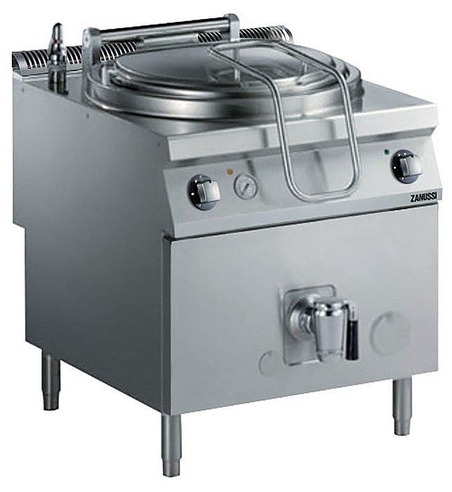 Cuisson modulaire EVO900 Marmite ronde gaz 150 L, ch. ind., remp. auto ...